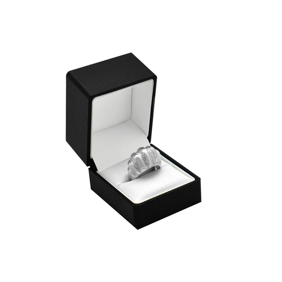 12 Premium Textured Ring Box | Etsy