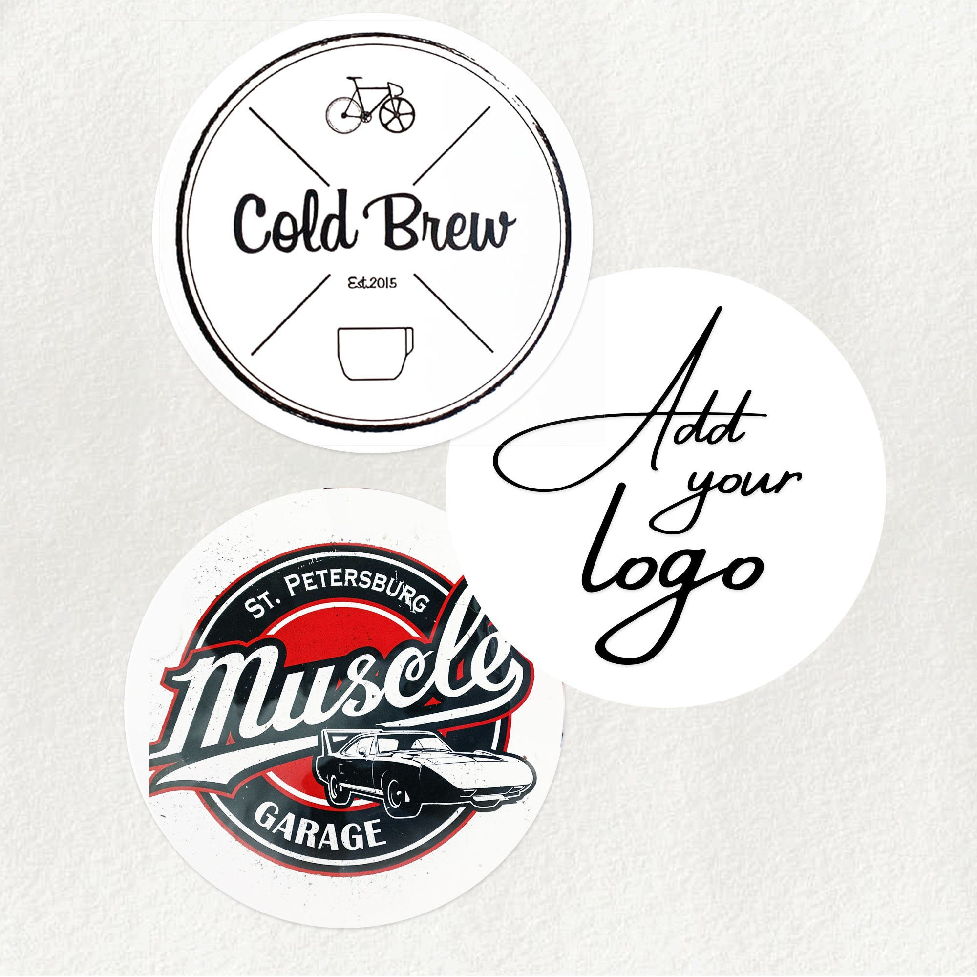 Custom Circle Stickers 1.5 Inch Circle MATTE Stickers With - Etsy