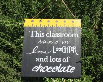 This Classroom Runs on Love, Laughter & Lots of Dr. Pepper-5x7, 8x10 ...