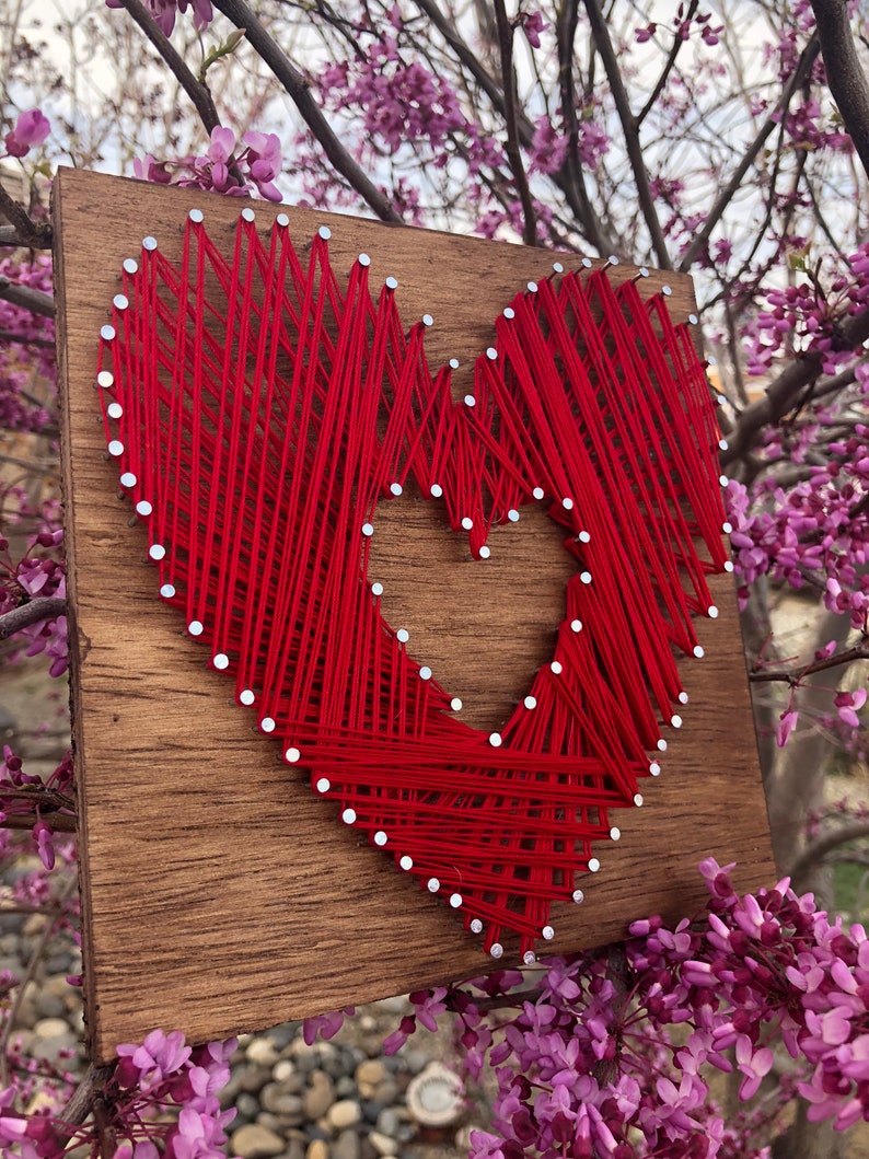 HEART String Art | Etsy