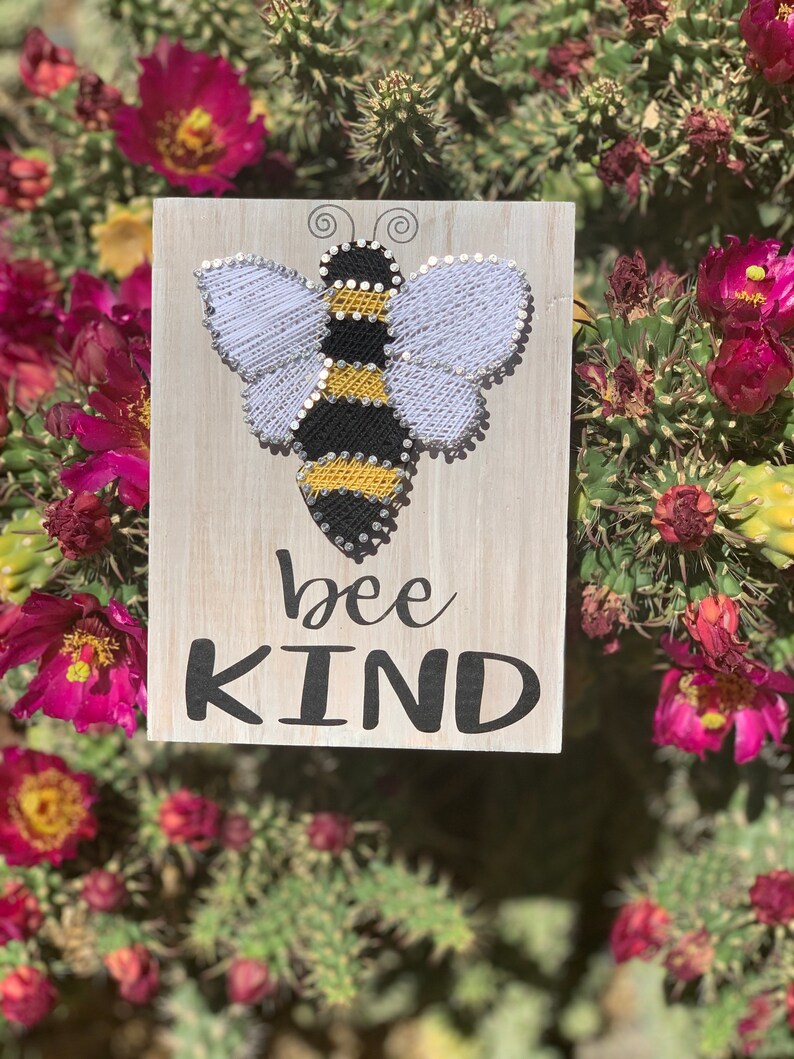 Bee String Art | Etsy
