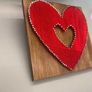 HEART- String Art - Etsy