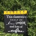 Teacher Sign- This Classroom Runs On...coffee - Etsy