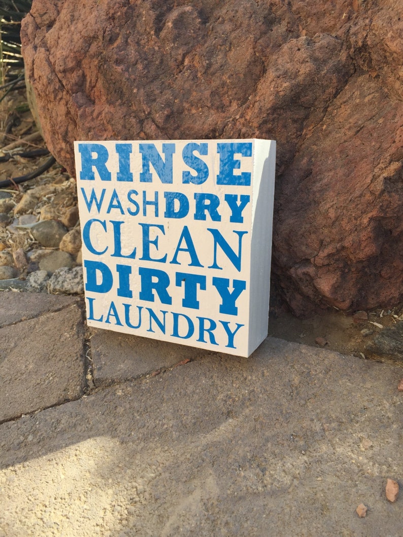 Laundry Sign - Etsy