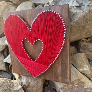 HEART- String Art - Etsy