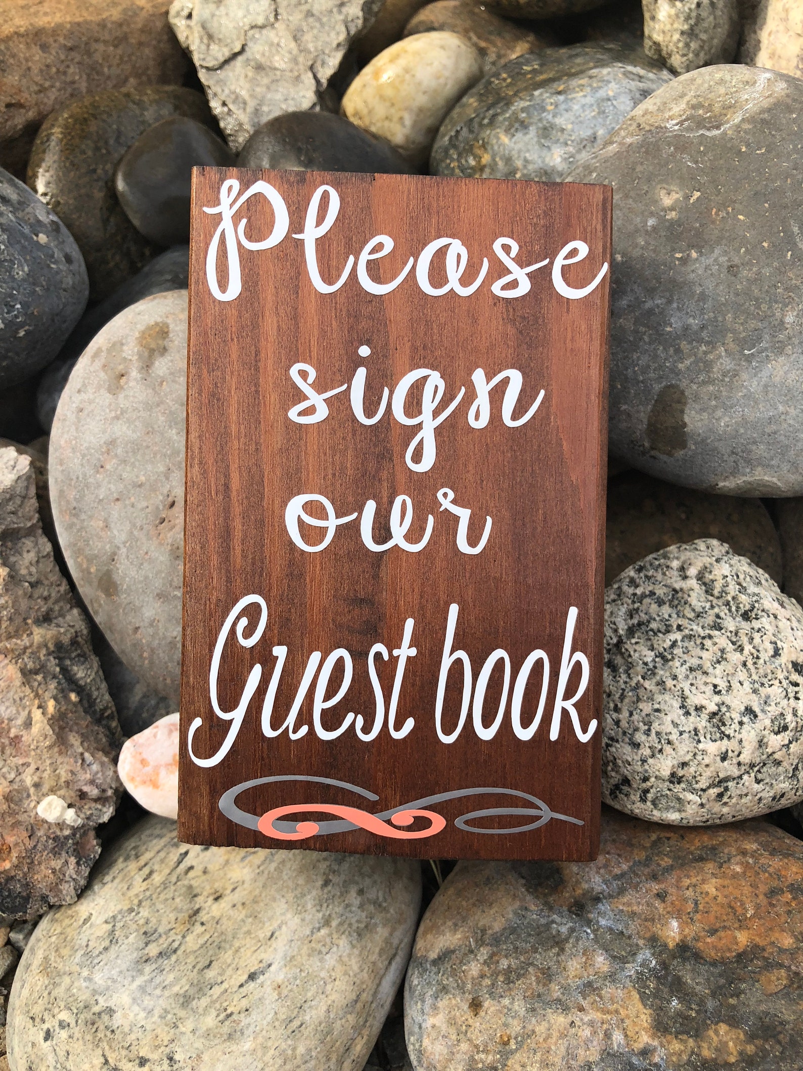 Please Sign Our Guest Book Wedding Sign - Etsy