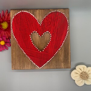 HEART- String Art - Etsy
