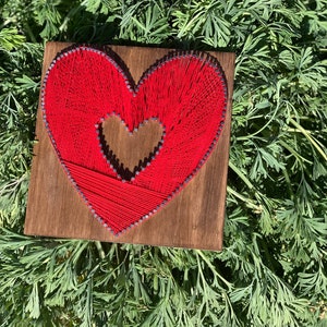 HEART- String Art - Etsy
