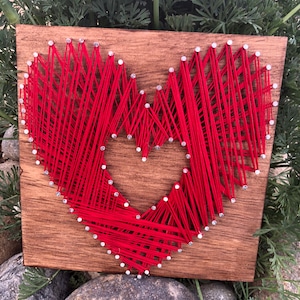HEART String Art | Etsy