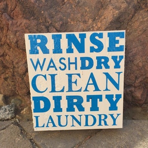 Laundry Sign - Etsy