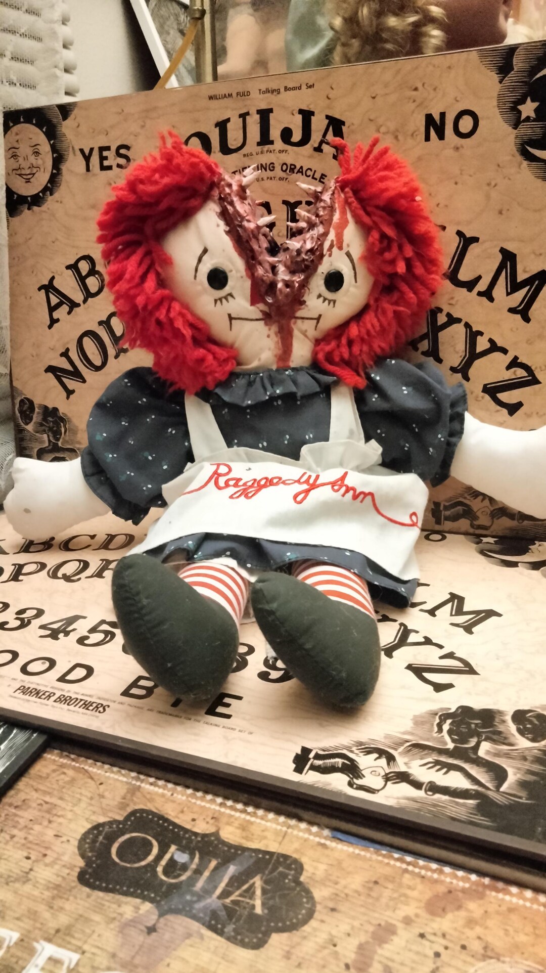 Horror Creepy Raggedy Ann Doll - Etsy