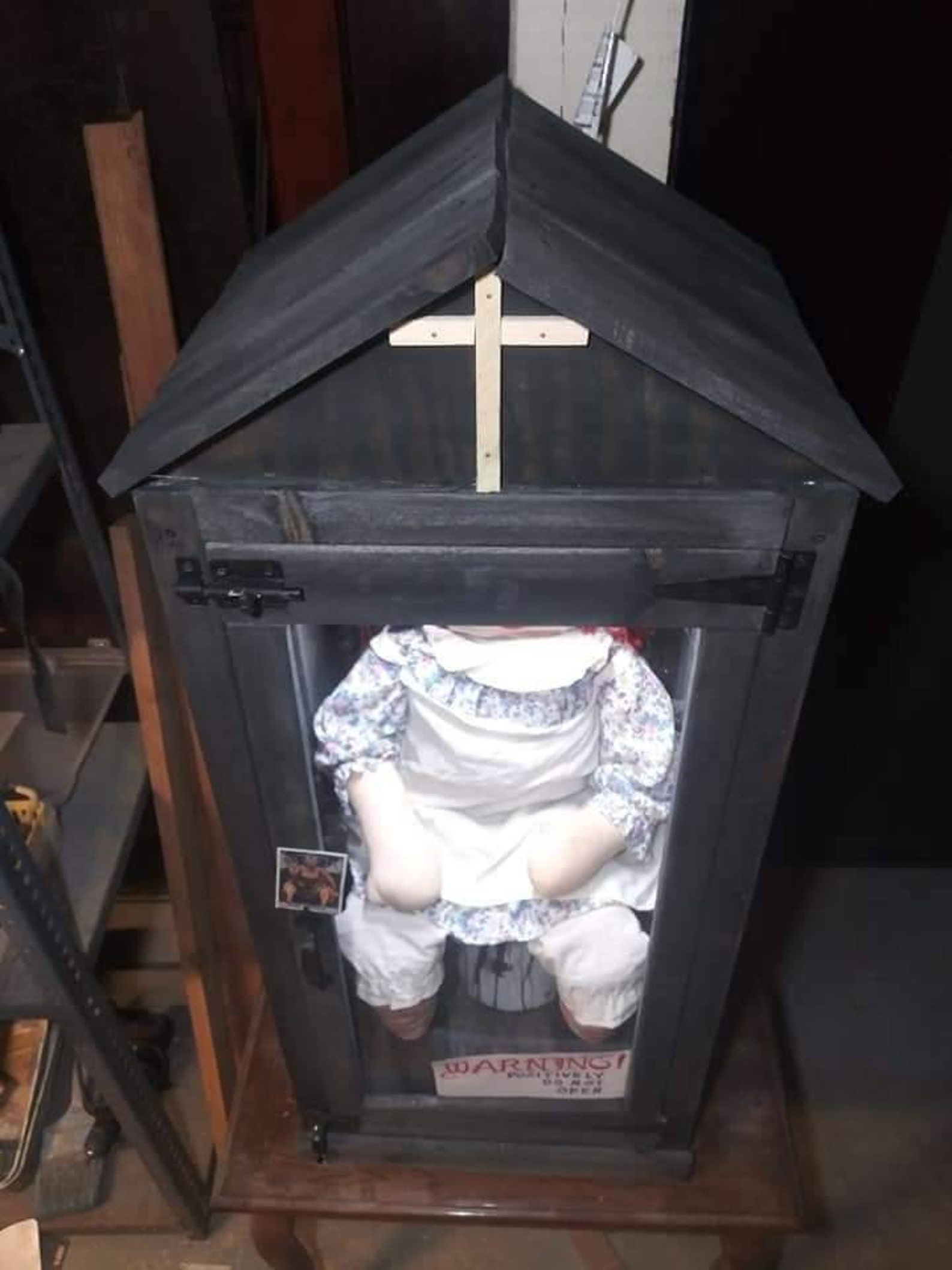 Wooden Containment Cabinet for Annabelle Replica Doll or Large - Etsy