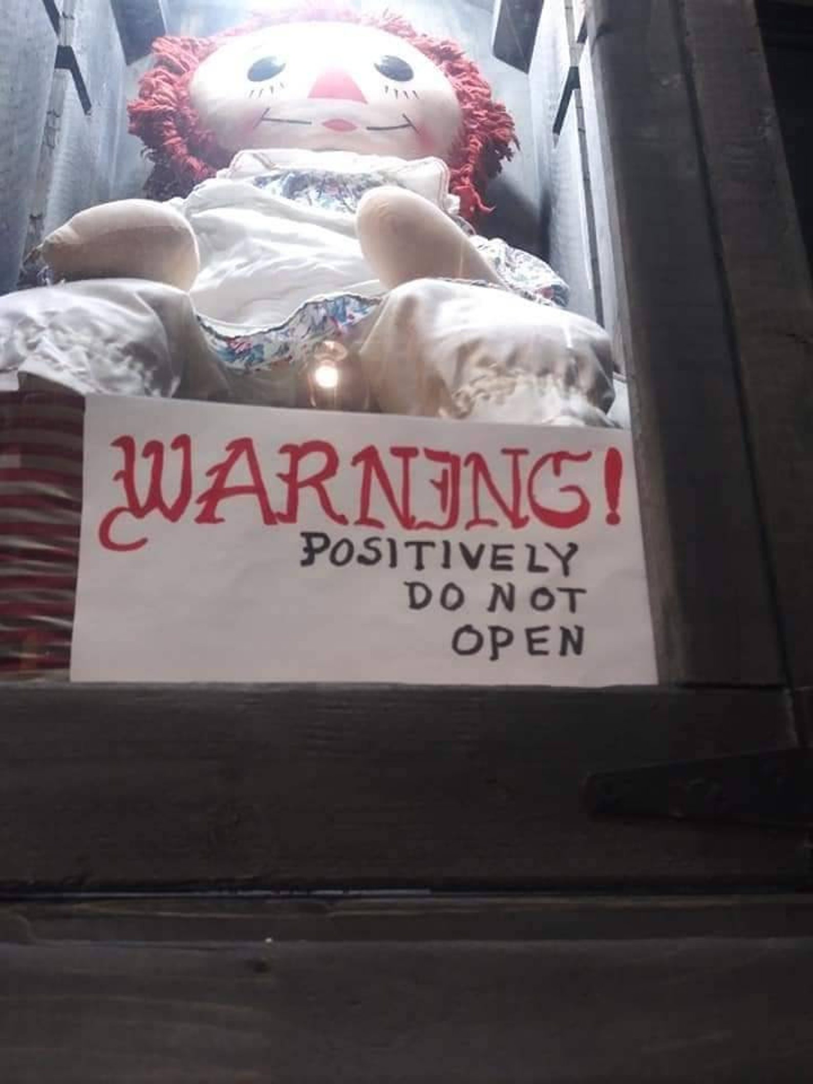 Wooden Containment Cabinet for Annabelle Replica Doll or Large - Etsy