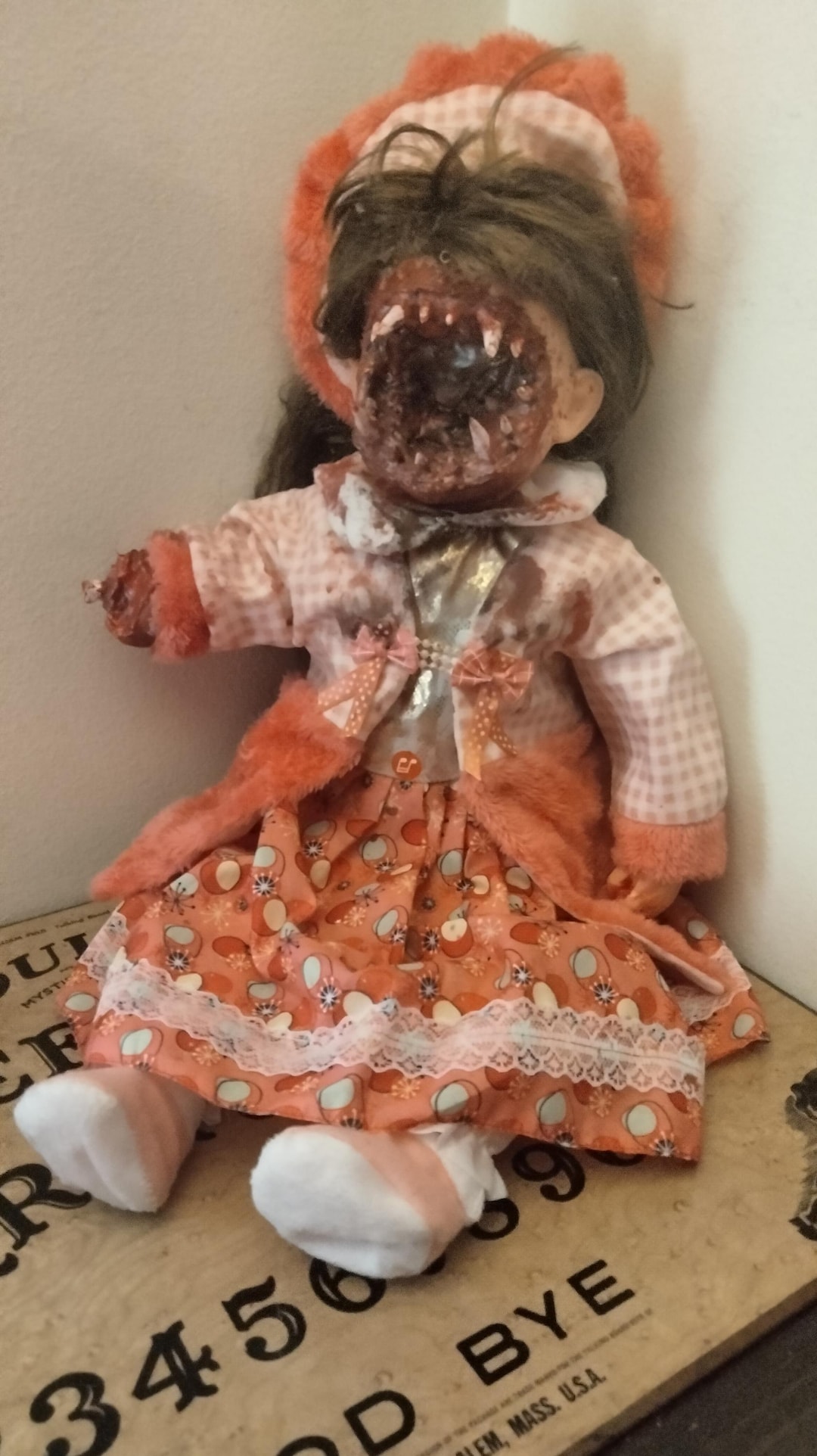 Large Horror Parasitic Creepy Girl - Etsy