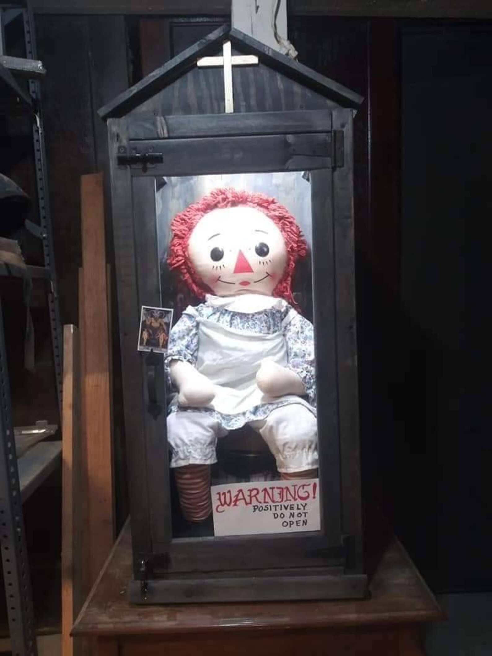 Wooden Containment Cabinet for Annabelle Replica Doll or Large - Etsy