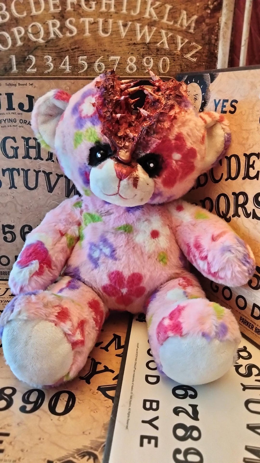 Horror Creepy Teddy Bear Plush - Etsy