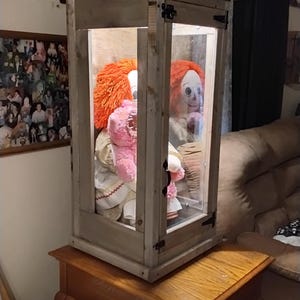 The Conjuring, Annabelle Style 40 Inch Wooden Containment Cabinet - Etsy