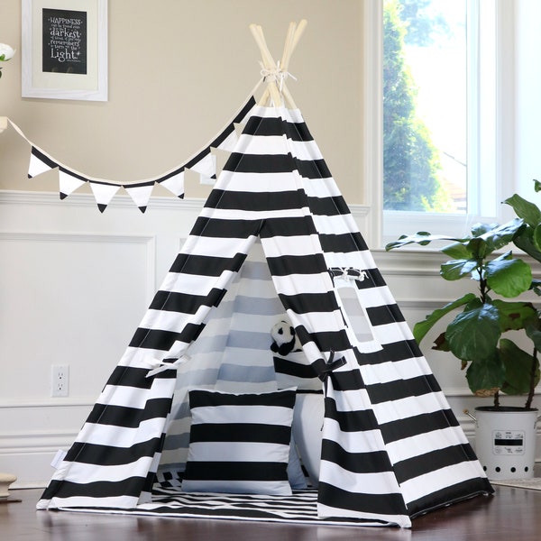 Black Teepee - Etsy