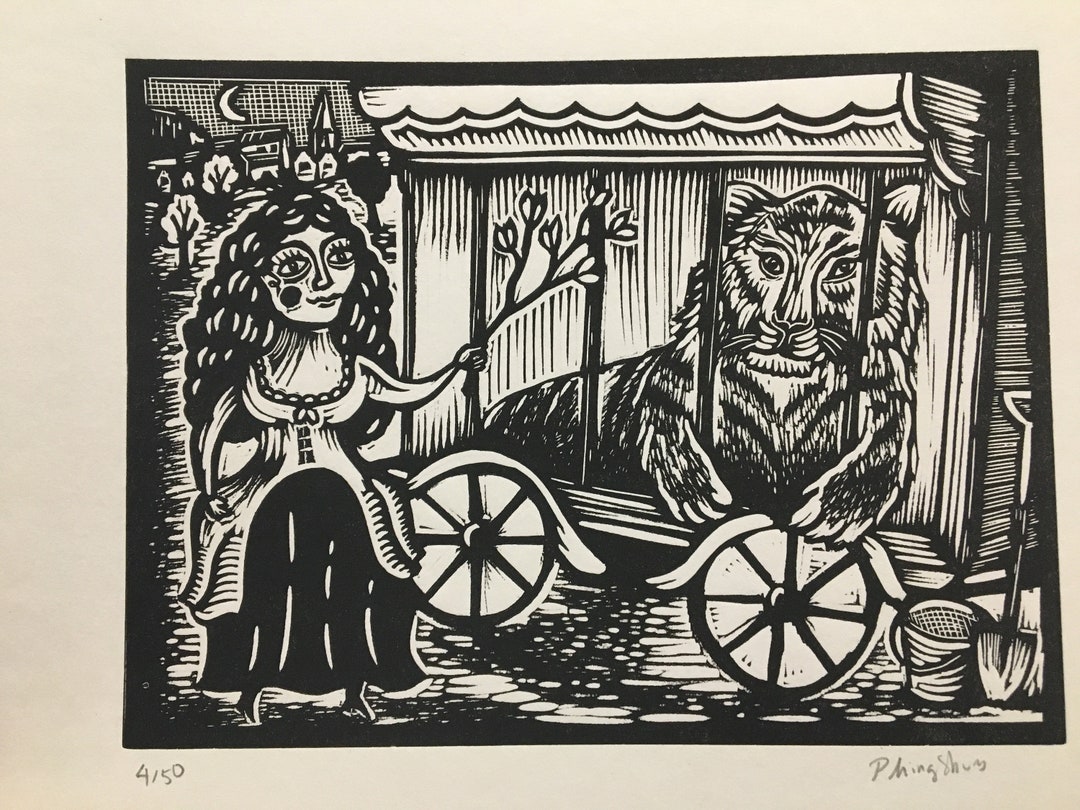 Hannah Twynnoy and the Tiger - Etsy Singapore