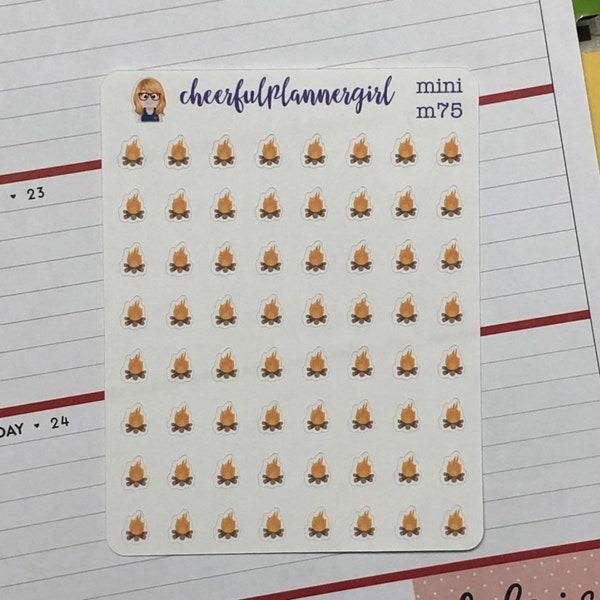 Fire Stickers - Etsy