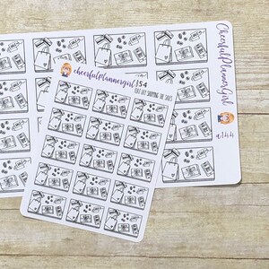 Shopping the Sales Flat Lay Planner Stickers - Etsy