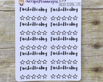 Currently Reading Finished Reading Review Book Reminder Planner ...