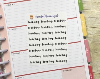 Brain Dump Stickers - Etsy