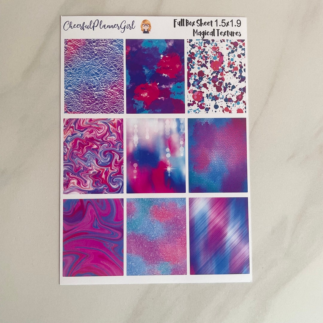 Magical Textures Nothing but Full Boxes Standard Vertical - Etsy