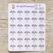 Nixie Workout Planner Stickers - Etsy
