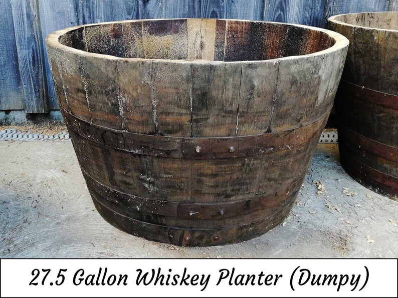 Whiskey Barrel Planter multiple Size Options Perfect Plant | Etsy