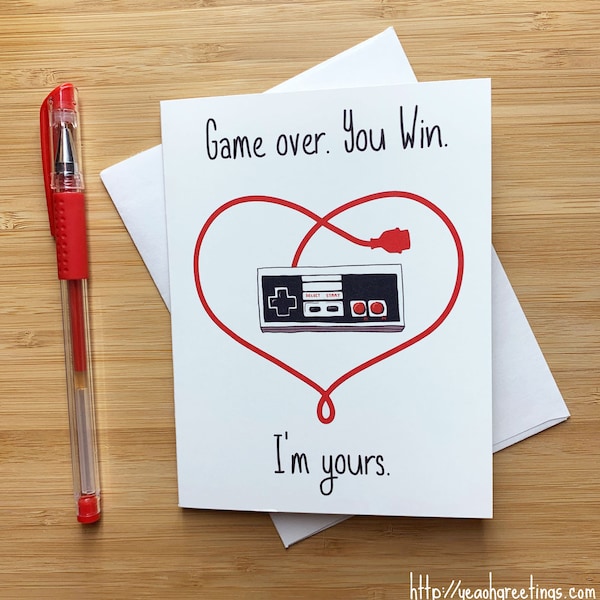 Nerd Love Card - Etsy