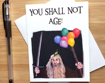 Funny 'no Birthday for You' Birthday Card Birthday | Etsy