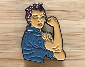 Rosie the Riveter Pin - Etsy