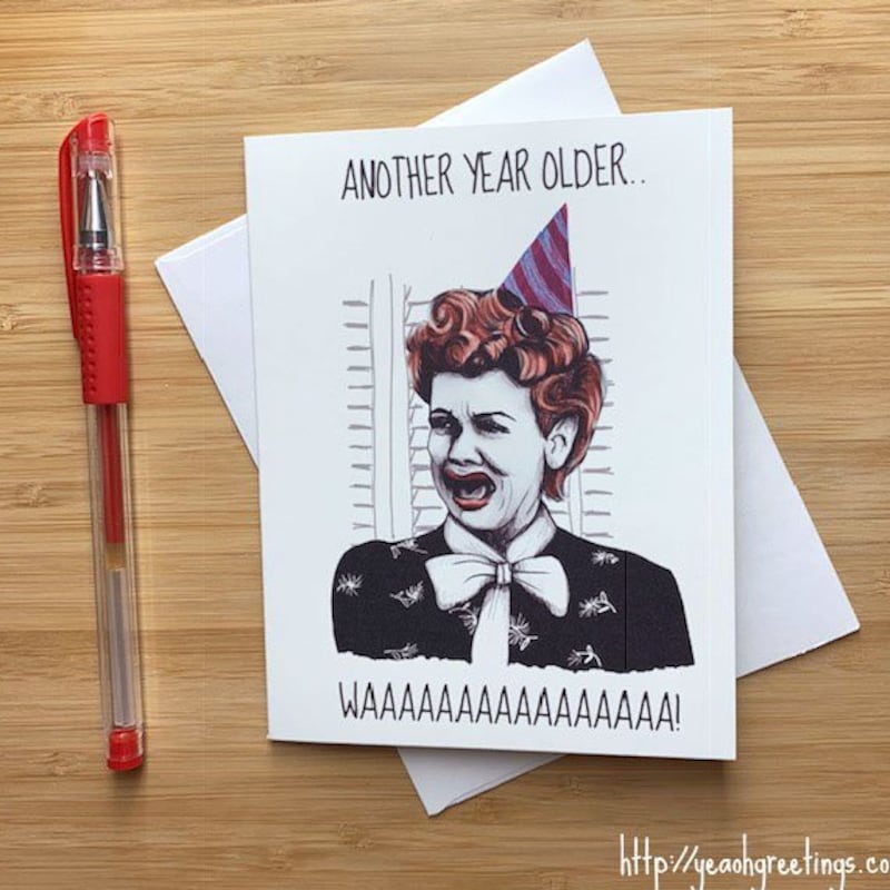 1950s Birthday Card - Etsy