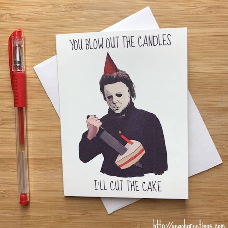 Scary Birthday - Etsy