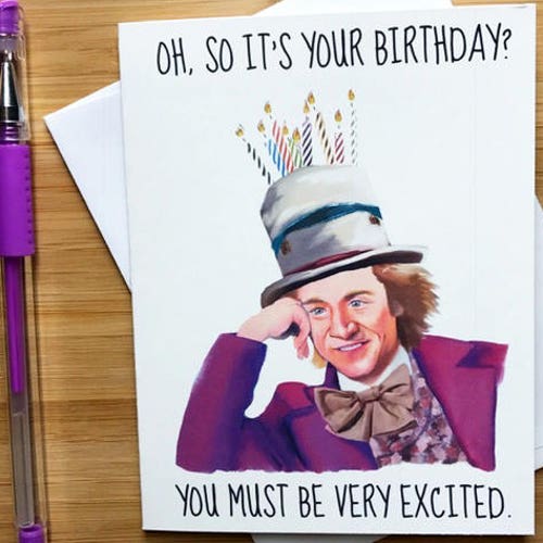Internet Meme Birthday Card Funny Birthday Card Printable - Etsy