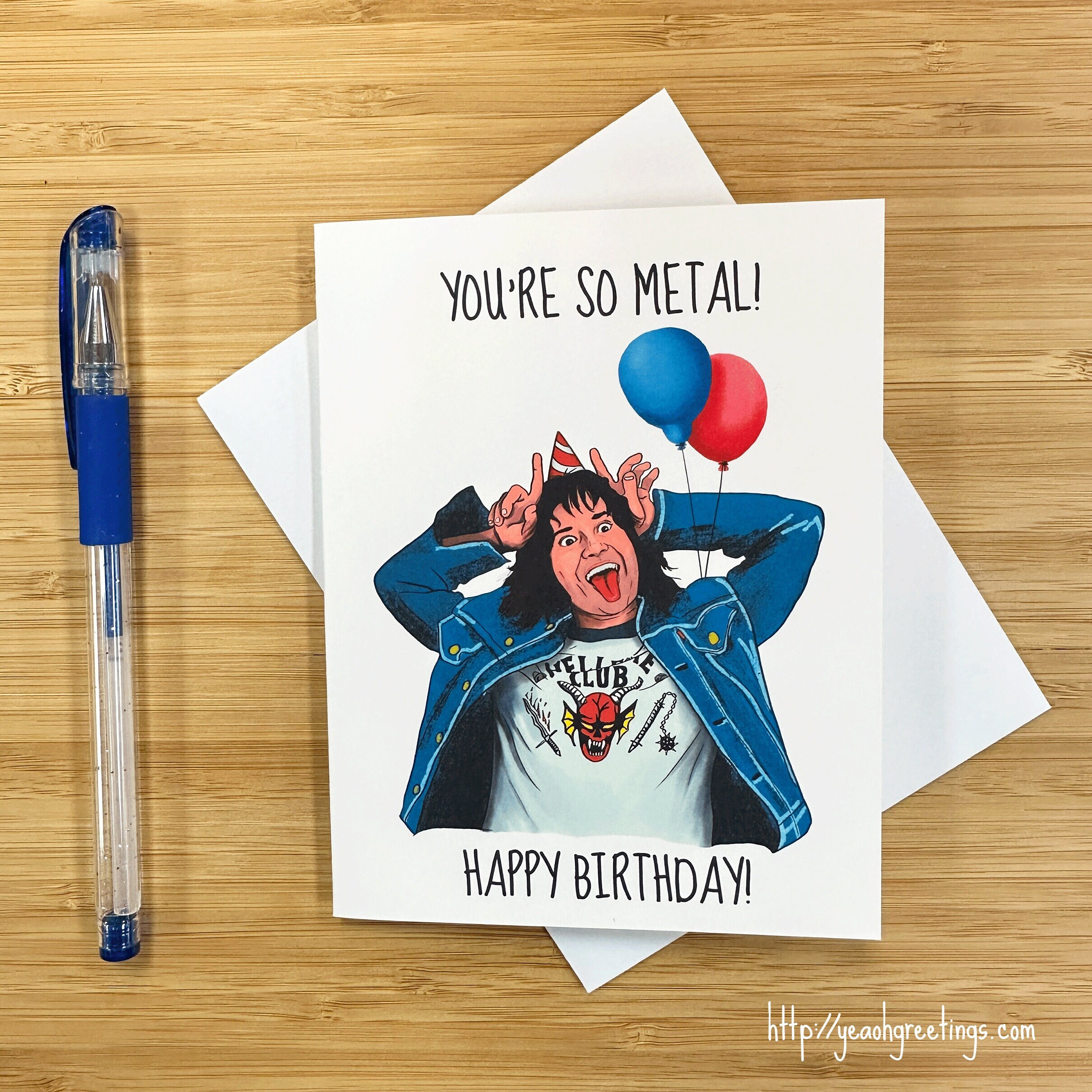 Funny Happy Birthday Metal