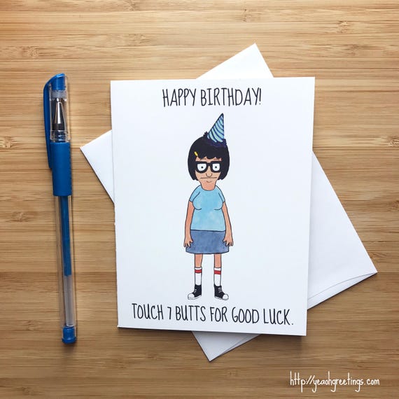 Cute Butt Humor Birthday Card Butts Butts Butts Funny - Etsy