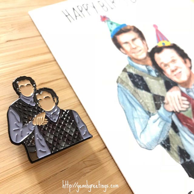 Funny Step Bros Lapel Pin Soft Enamel Pin Pin Sale Jewelry - Etsy