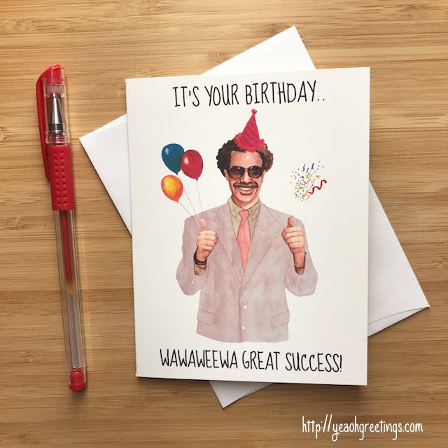 Wawaweewa Memes One And Creative Birthday Card, "funny 'wawaweewa