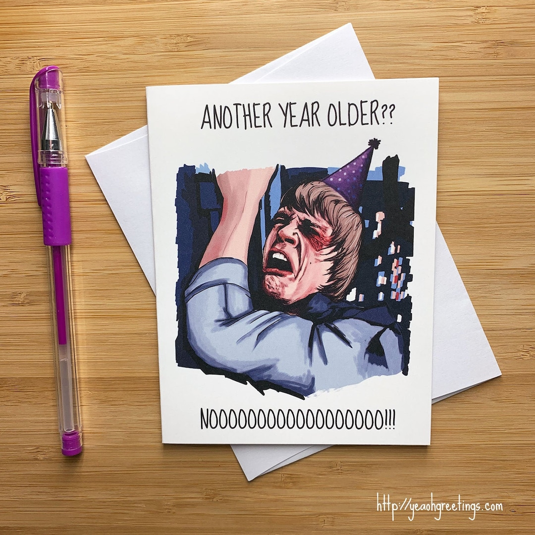 Funny Luke 'nooooooo' Birthday Card, Funny Birthday Cards, Science ...