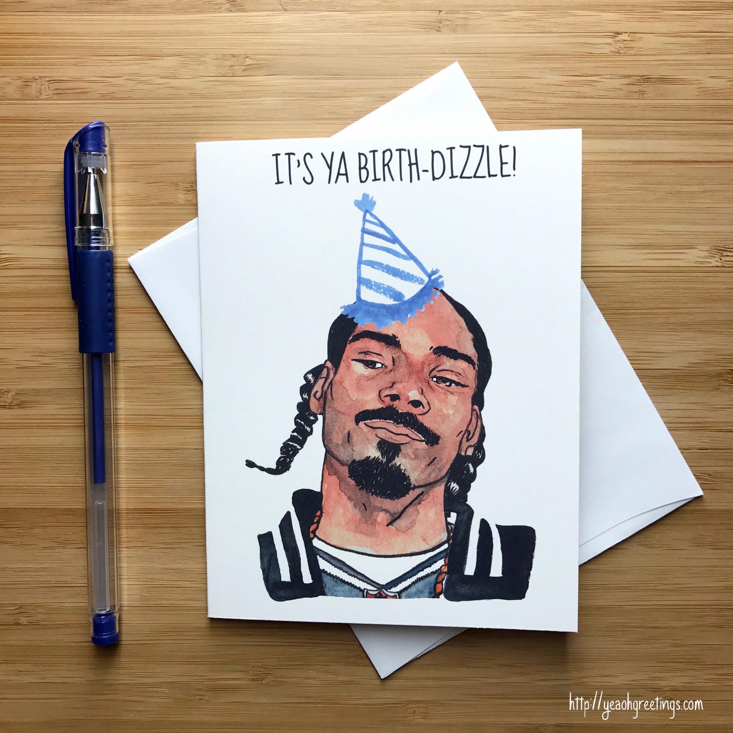 Birth Dizzle Birthday Card, Rap Music Birthday Card, Funny Cards, Hip ...