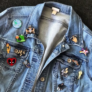 Middle Fingers up Enamel Pin, Cute Jewelry Pin, Cute Lapel Pins, Music ...