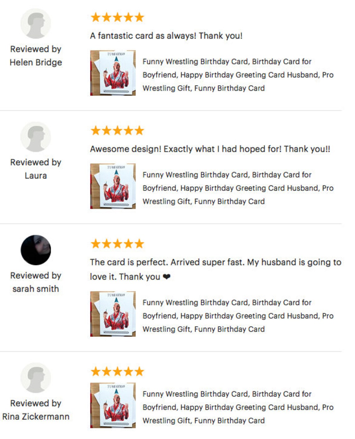 Funny Wrestling Birthday Card, Birthday Card for Boyfriend, Happy ...