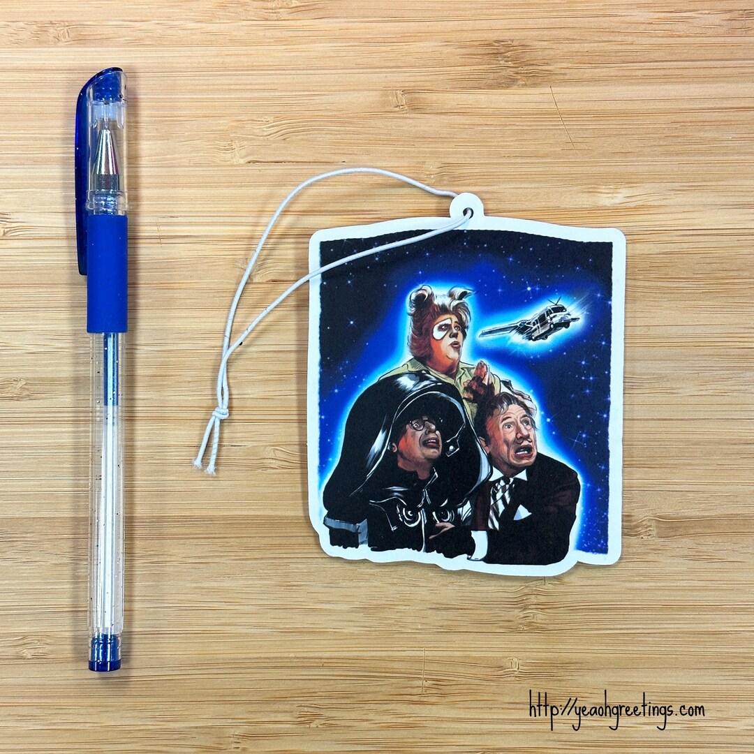 Spaceballs Air Freshener, 80s Movie Gift, Gift Scented Air Freshener ...