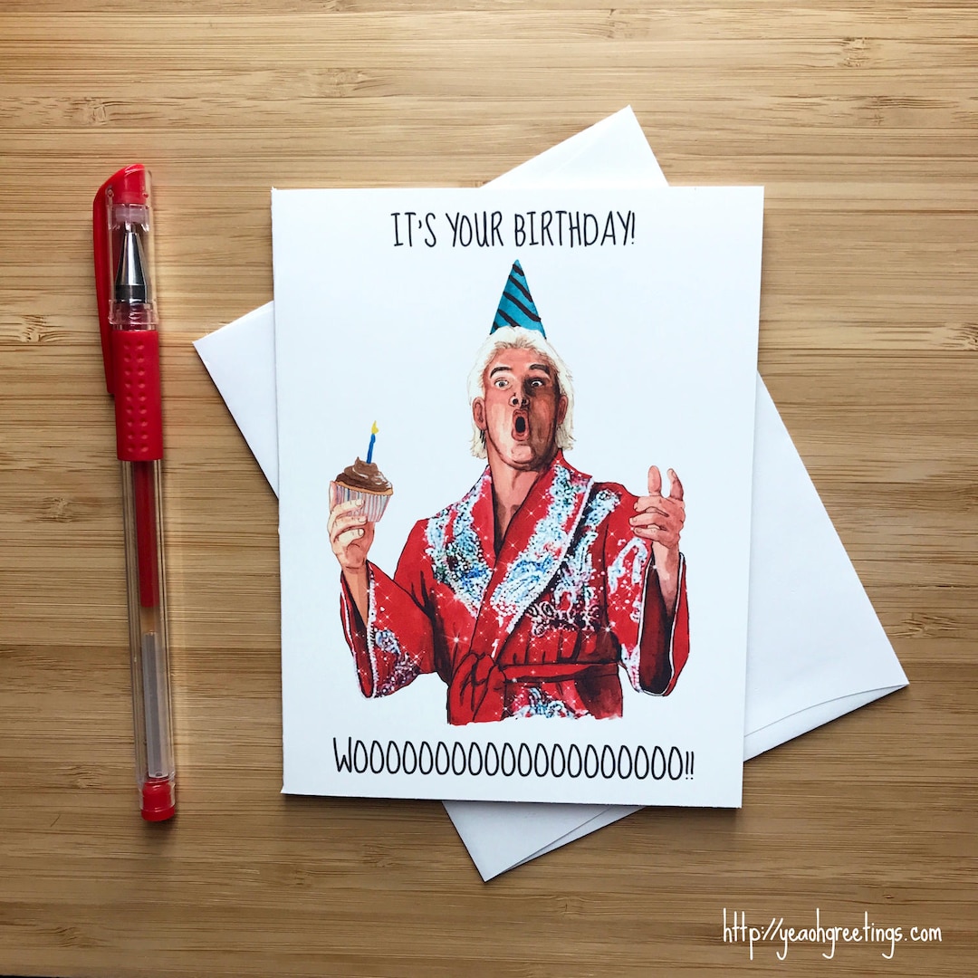 Funny Wrestling Birthday Card, Birthday Card for Boyfriend, Happy ...