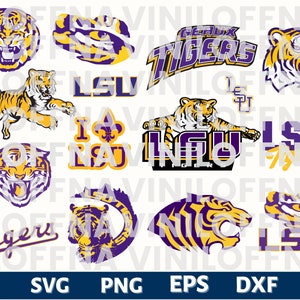 Lsu Svg - Etsy