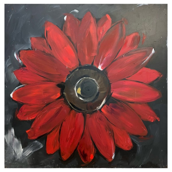 Daisy Painting - Etsy