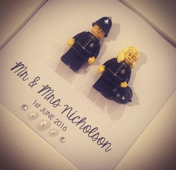 Lego Bride and Groom Personalised Wedding Engagement | Etsy UK
