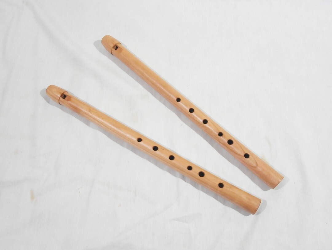 Wooden Tin Whistle, Wooden Flute in Bb - Professional Wooden Flute ...